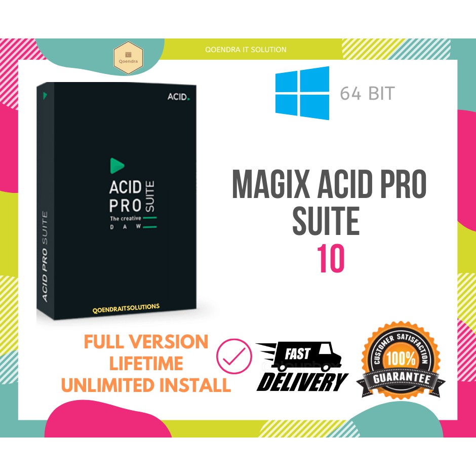 🔥HOT🔥 MAGIX ACID Pro Suite 10 Lifetime | Full Version | Shopee Malaysia