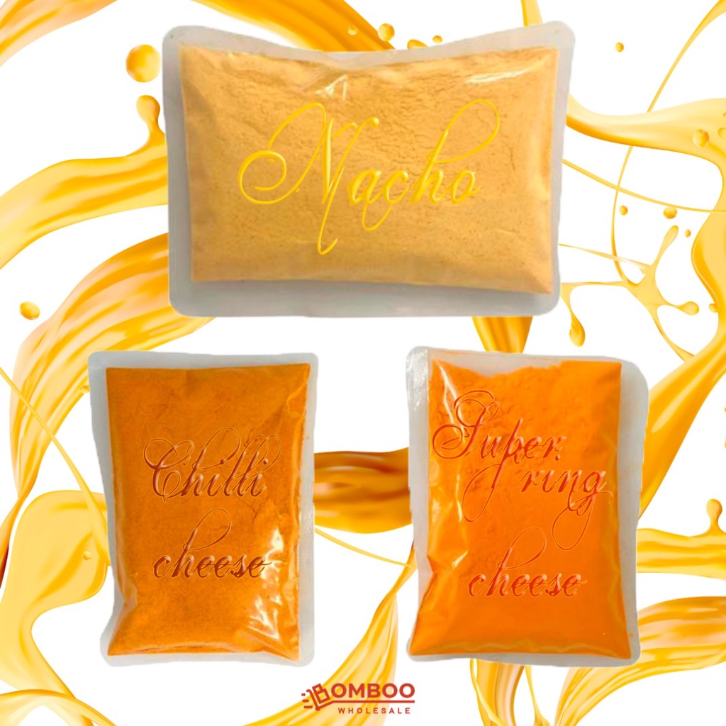 CHEESE POWDER SUPER RING/ NACHO CHEESE POWDER / SPICY CHILLI CHEESE ...