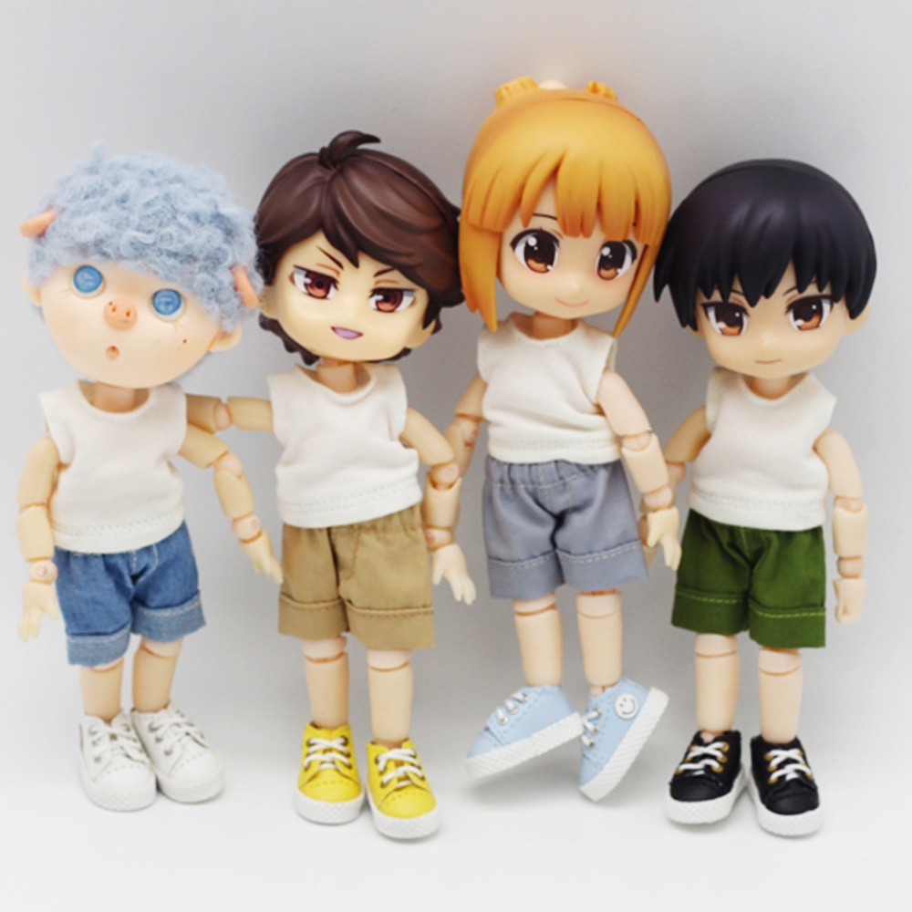 OB11 Shorts Doll Short Jeans 1/12 BJD Doll Clothes GSC Nendoroid Body9 ...