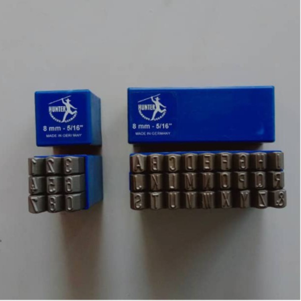 HUNTER ALPHABET STAMP A-Z PUNCHES PUNCH SET | Shopee Malaysia