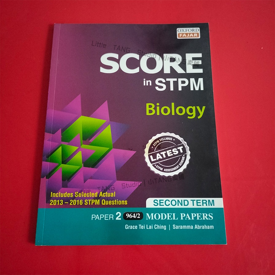 Biology STPM Second Term Model Papers Paper 2 (OXFORD FAJAR) | Shopee ...
