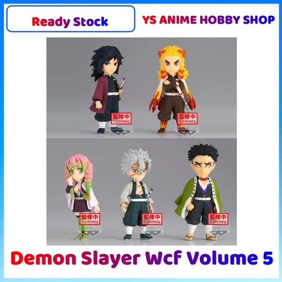 Bandai Banpresto Demon Slayer Kimetsu No Yaiba WCF Volume 5 Rengoku Giyu Sanemi Gyomei Mitsuri ...