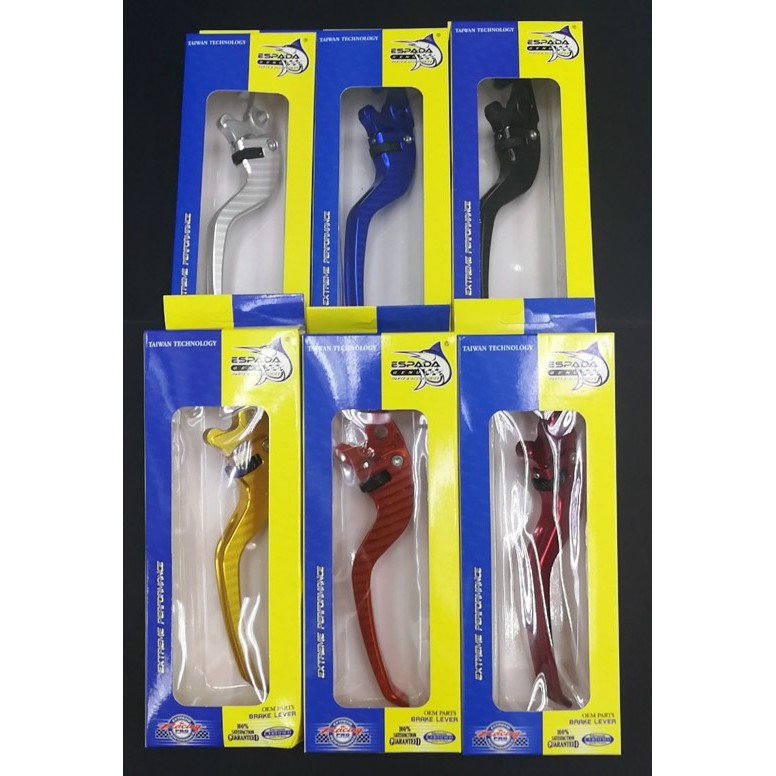 ESPADA RACING BRAKE LEVER R/H LC135, W125, W100R, WAVE DASH !!!BL010 ...