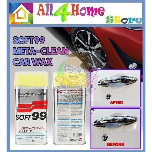 Soft 99 / Soft99 Meta-Clean Meta Clean Liquid Wax 530ml / "BOSSMAN" Car ...