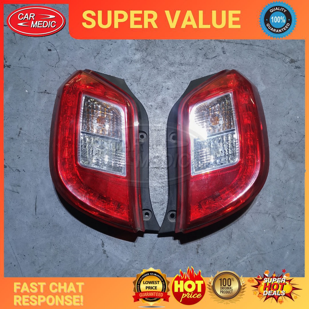Perodua Axia Rear Tail Lights/Lampu Belakang (Used) | Shopee Malaysia