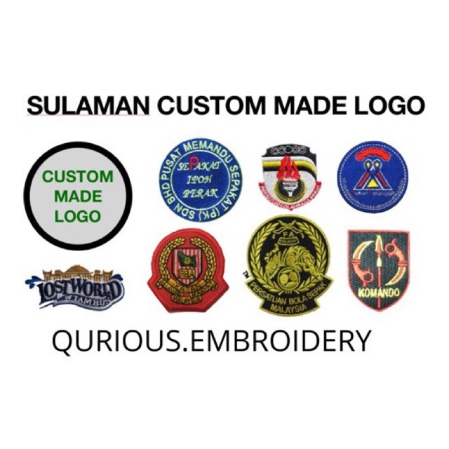 🔥SULAMAN CUSTOM MADE LOGO DESIGN🔥KUALITI TERBAIK🌟 | Shopee Malaysia