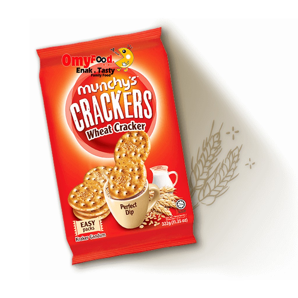 270/300/313/258/390g Easy Pack Munchy's Crackers[Butter/Choc Sandwich ...