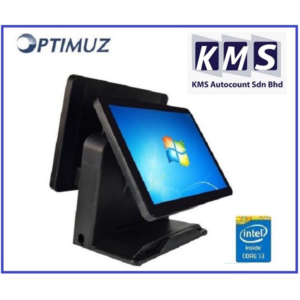Optimuz Pos PT9090 Dual Screen Pos Terminal (4gb ram , 128gb SSD ...