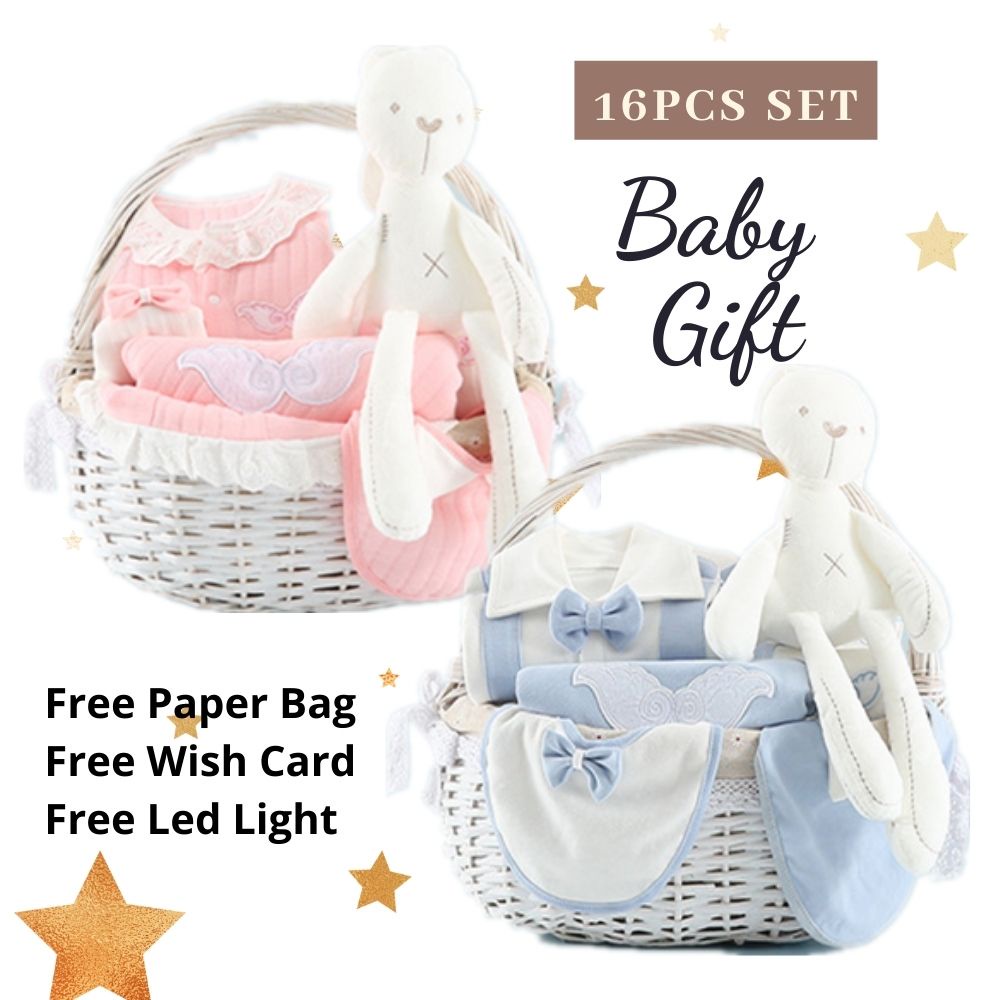 Exclusive Premium Newborn Baby Hamper Gift Set Hadiah Newborn Baju Bayi ...
