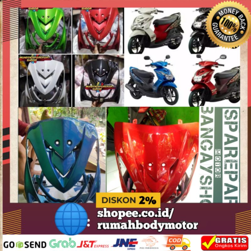 Yamaha mio soul Cover shield/tie for the body of the old mio soul ...