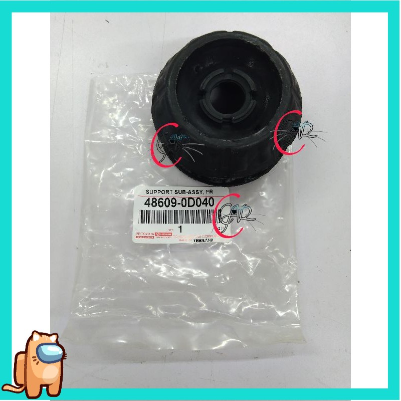 ABSORBER MOUNTING(OEM)VIOS NCP93 2007-2012Y TOYOTA (48609-0D050)(1PC ...