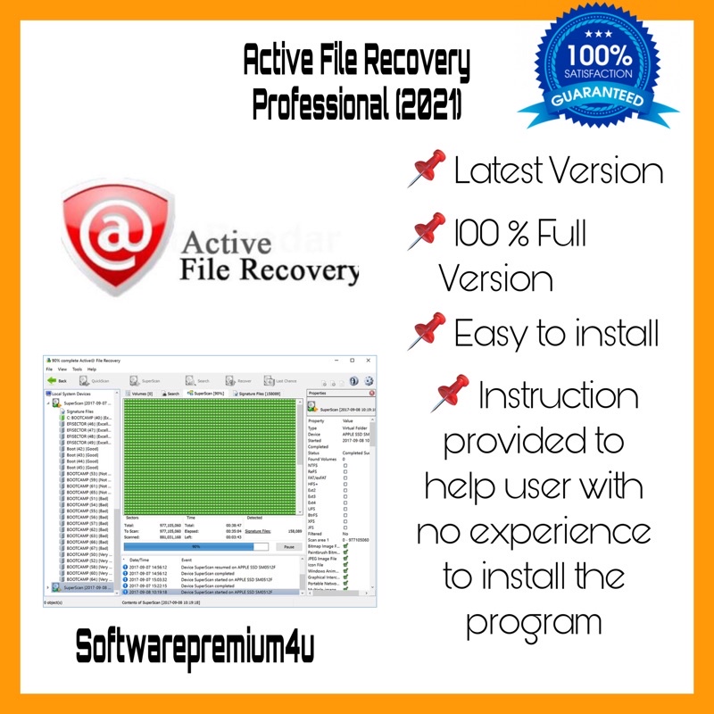 Active File Recovery Professional (2021) | Shopee Malaysia
