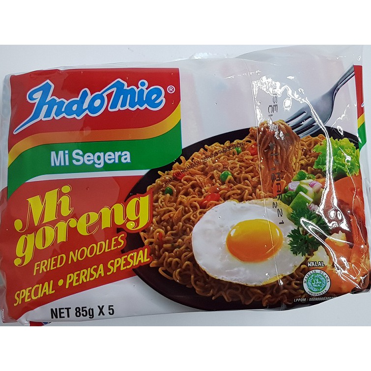 INDOMIE Mi Goreng 85g x 5 pack x 1 Bag【EXP : 05/2023】 | Shopee Malaysia