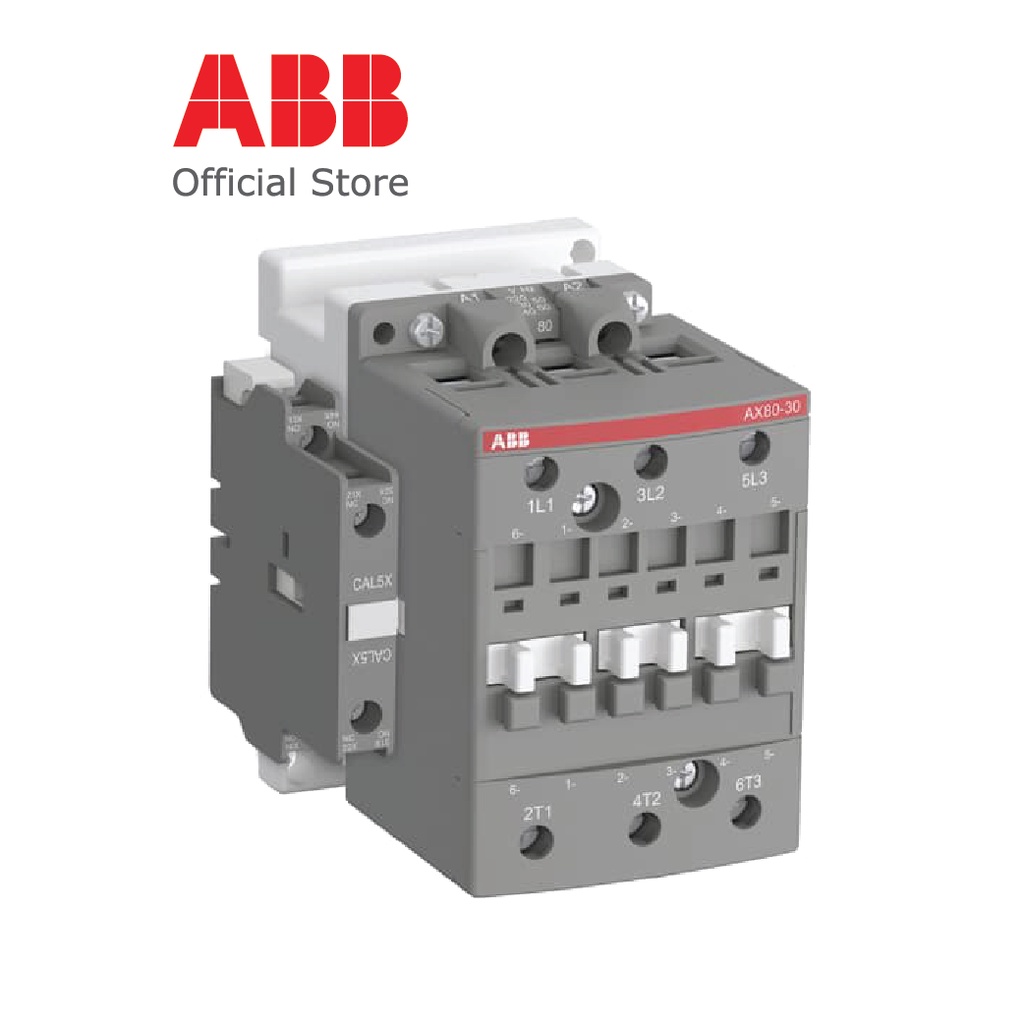 ABB Contactor AX50-30-11-88 (240V) | 3 Pole (3P) | 1NO/1NC | Shopee ...