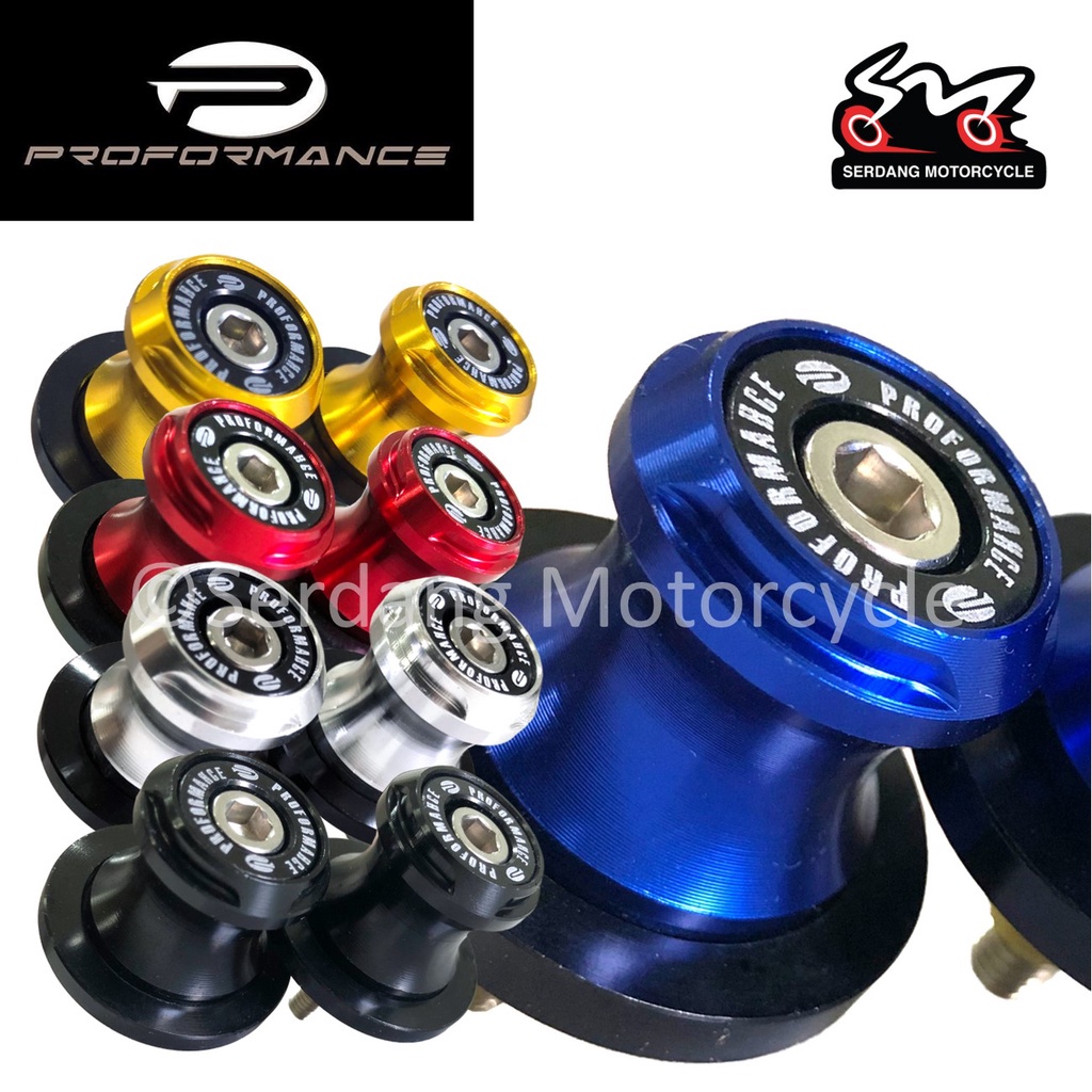 PROFORMANCE Motorcycle Bobbin Swing Arm Spool M6 M8 M10 Yamaha Honda ...