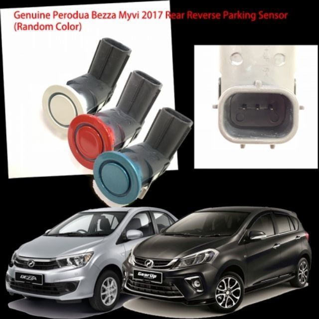 REVERSE SENSOR MYVI NEW MODEL 2017/ARUZ 2019/BEEZA (ORIGINAL) | Shopee ...