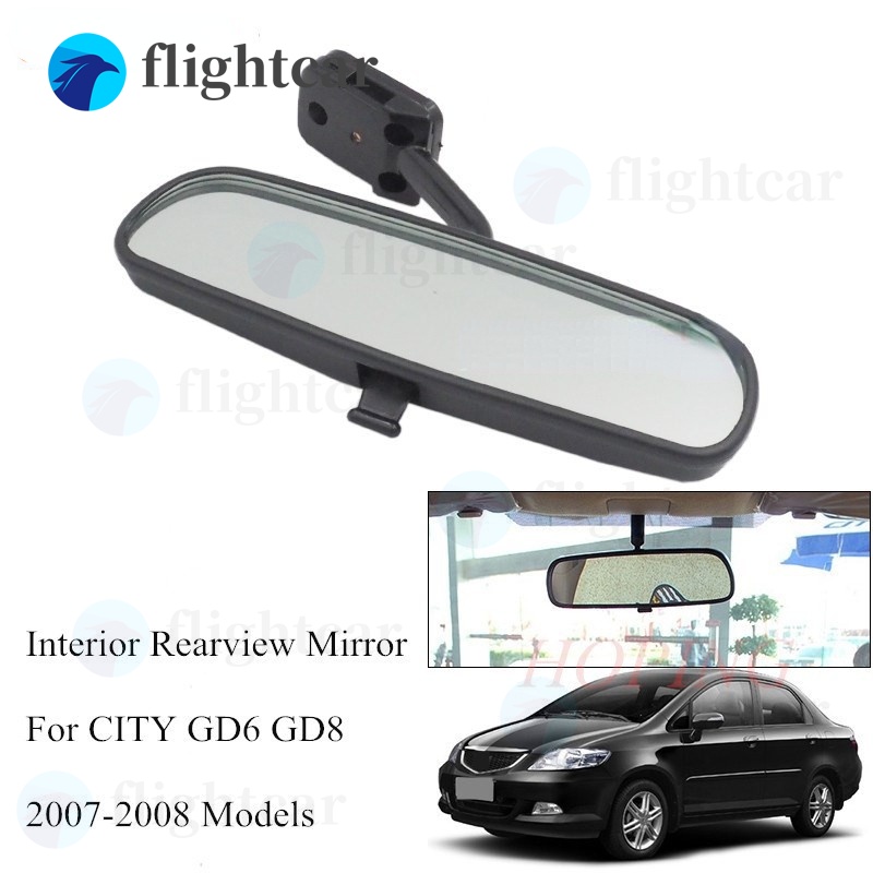（FT）Car Interior Rearview Mirror For HONDA CITY GD6 GD8 2006 2007 2008 ...