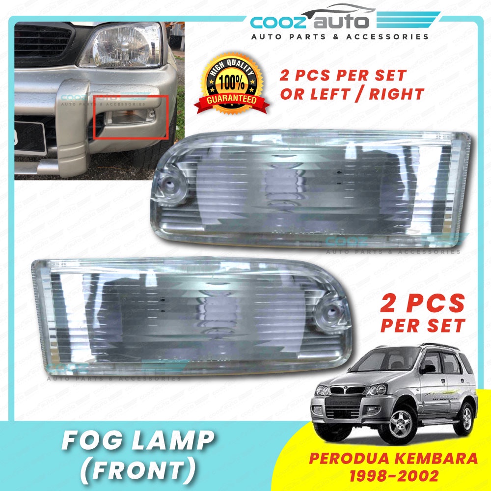 Perodua Kembara 1998 - 2002 Front Fog Lamp Bumper Lamp | Shopee Malaysia