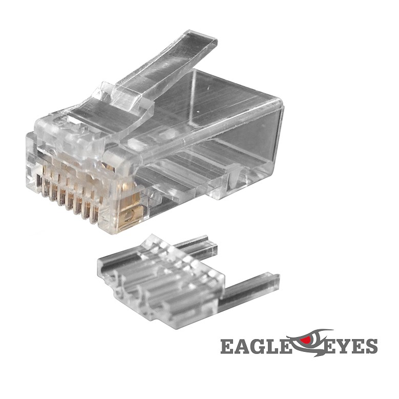 Cat6 RJ45 Modular Plug 8P8C Connector for Ethernet Cable (1pcs ...