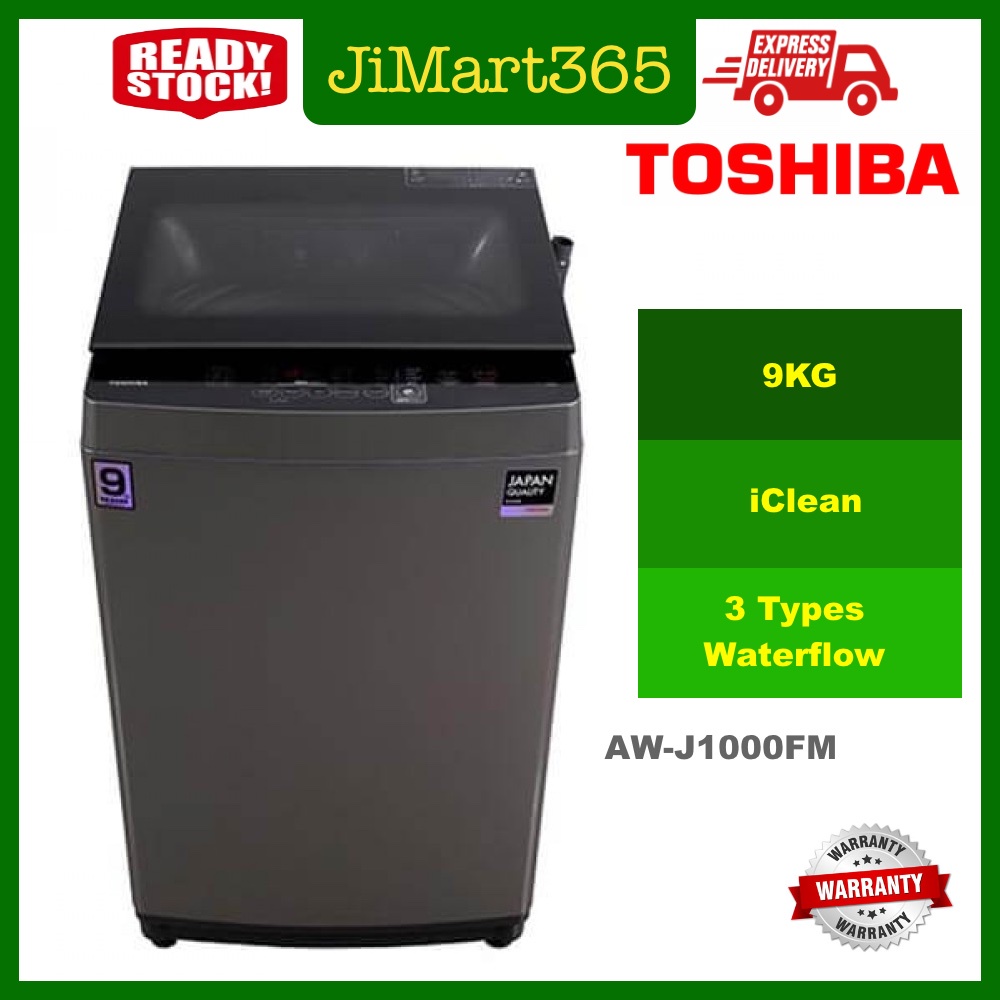 Toshiba 9KG Washing Machine AW-J1000FM / AW-J1000 | Shopee Malaysia