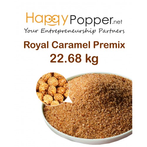Happypopper Original Pure Popcorn Tepong Royal Sugar Caramel Flavour ...