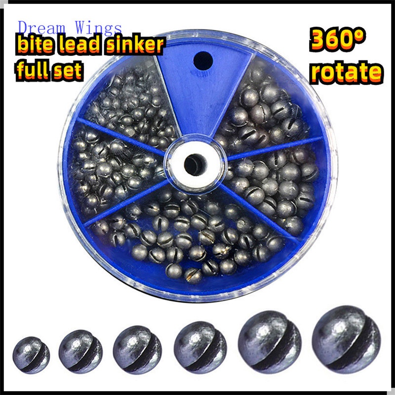0.2g—2g suit fast Fishing Sinker Pure Lead gnawing fishing weight ...