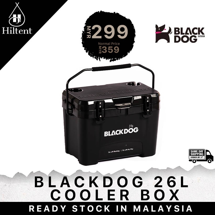 BLACKDOG 26L COOLER BOX ICE BOX OUTDOOR CAMPING | Shopee Malaysia