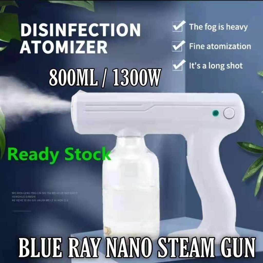 SW_800ML wireless fogging machine blue light nano spray gun ...
