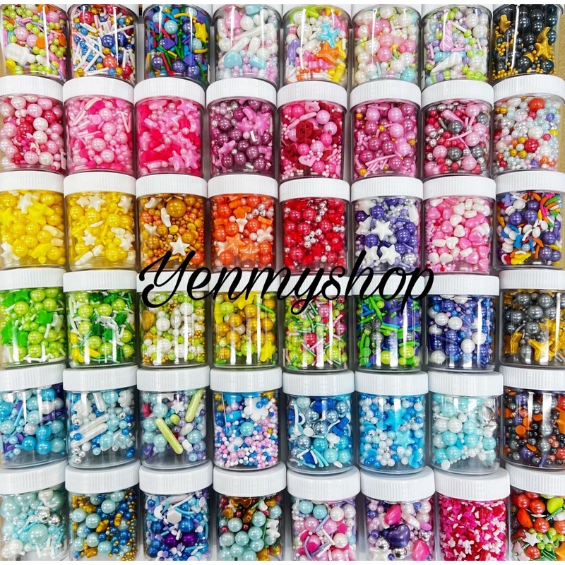Kek Cake Sprinkles / Sugar Ball/ Fancy Sprinkle / Deco Sprinkle/ Manik ...
