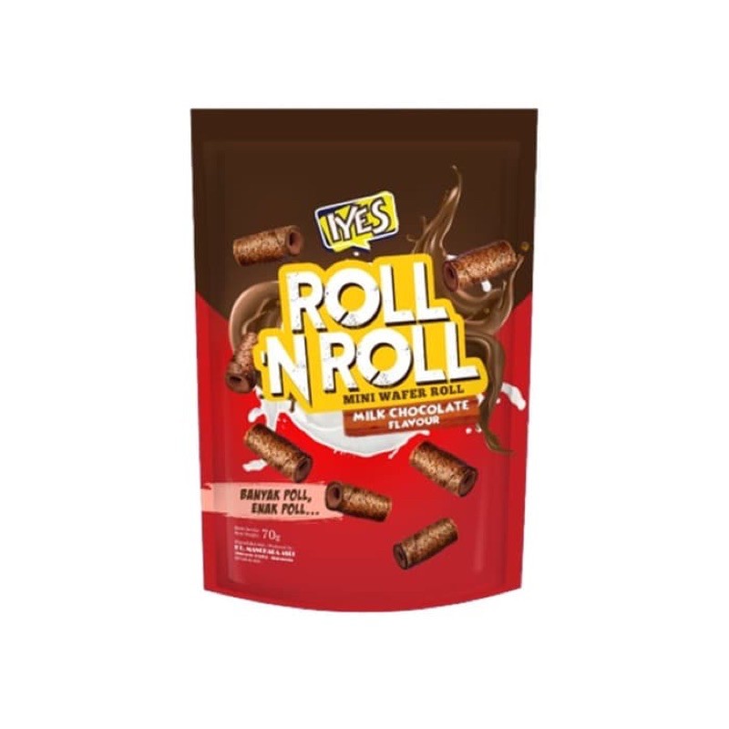 IYES Roll N Roll Mini Wafer Rolls (40g) | Shopee Malaysia