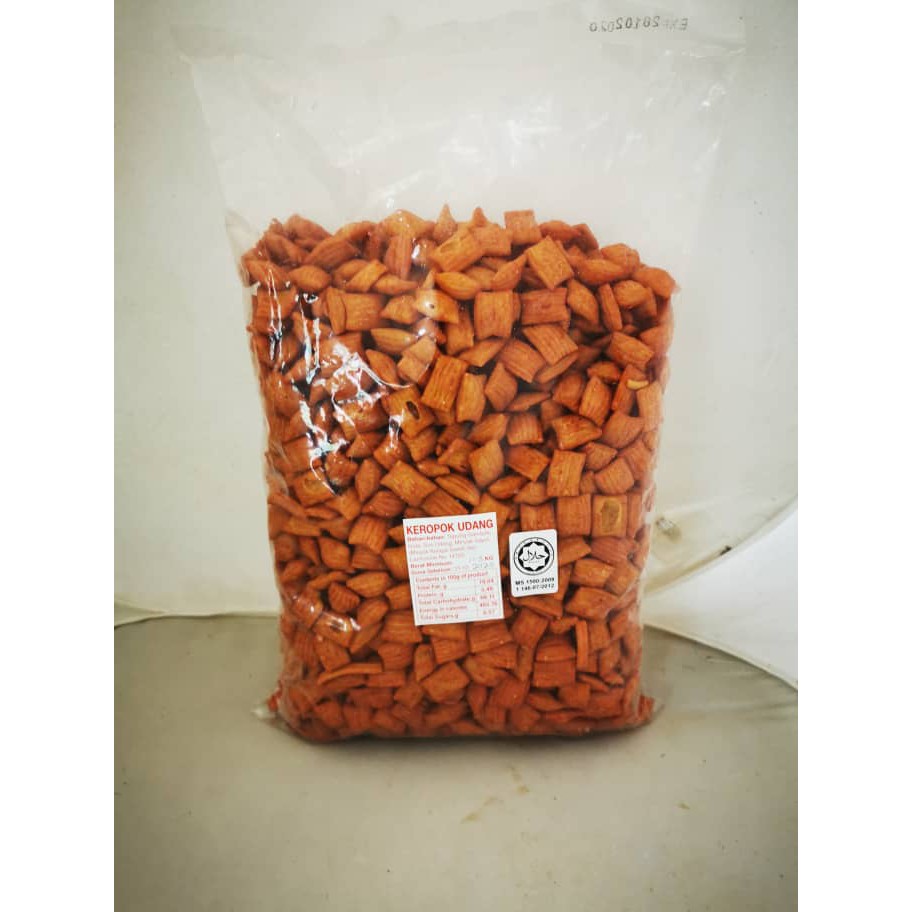 KEROPOK UDANG 1KG (BANTAL/BANTAL PANJANG/ HALUS) | Shopee Malaysia