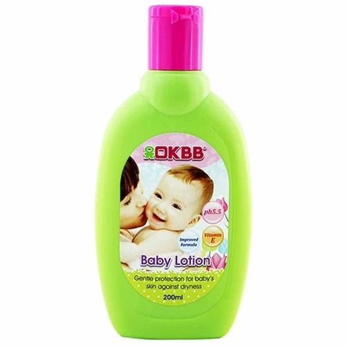 3 x OKBB Baby Lotion 200ml (Green) | Shopee Malaysia