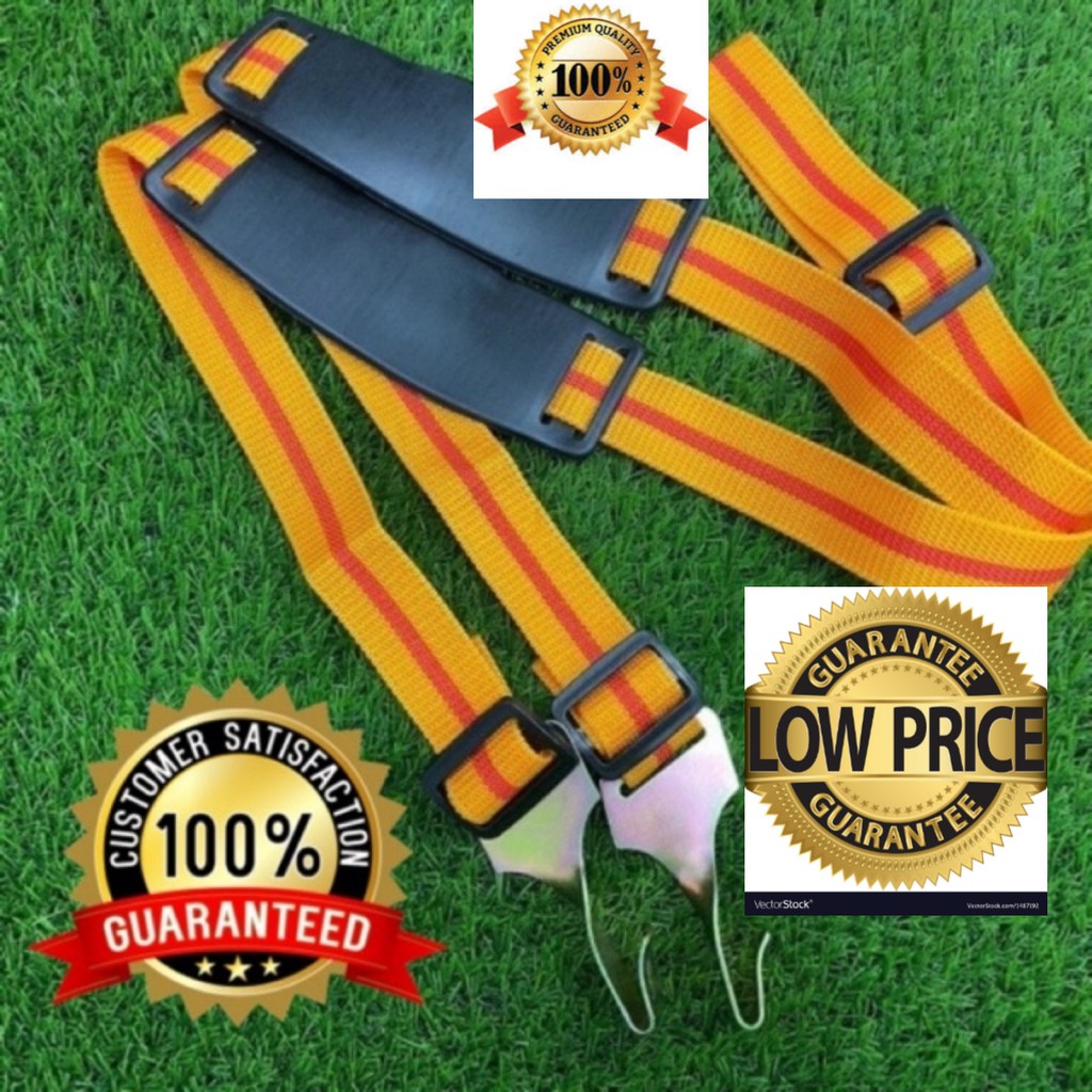 *Tali Pam Racun Kuning /Yellow Knapsack Sprayer Nylon Belt/Penyembur ...