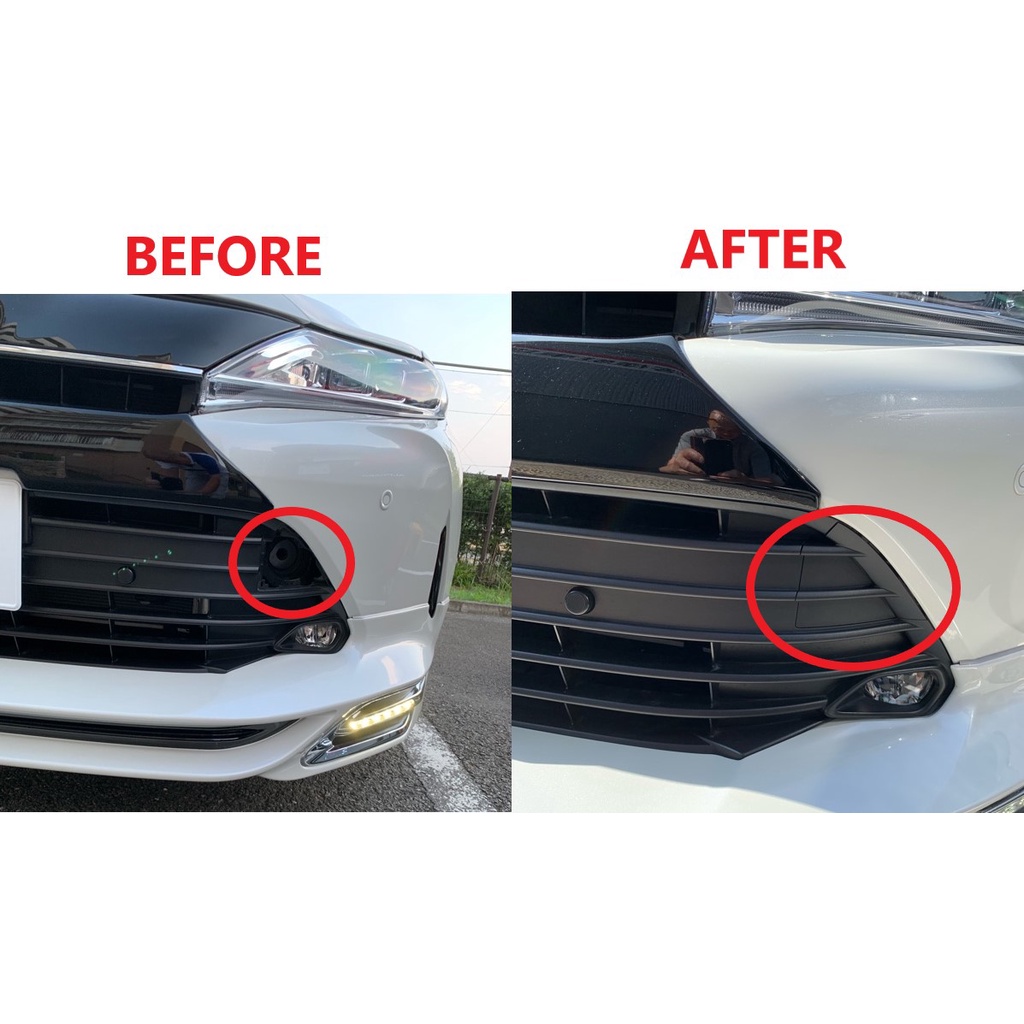 GENUINE TOYOTA HARRIER 2017 ZSU60 FRONT BUMPER ARM HOLE COVER 53285 ...