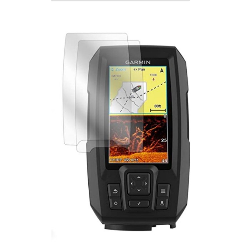 Garmin Screen Protector tinted film guard for Striker Plus vivid 4 4cv ...