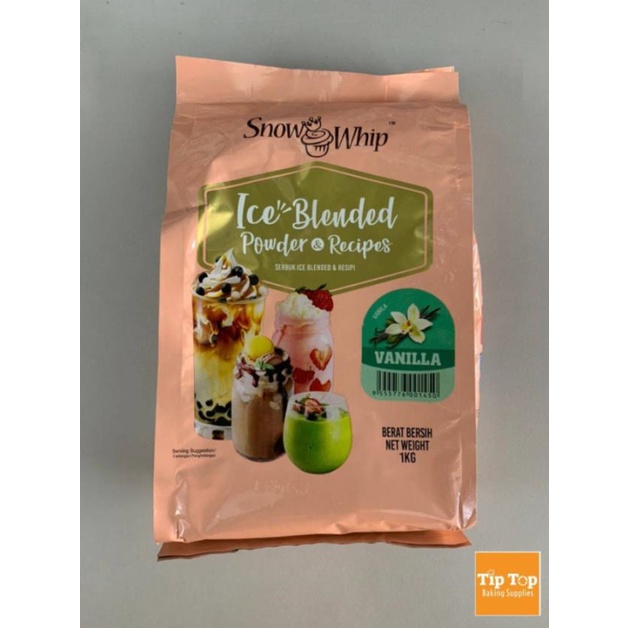 SNOW WHIP ICE BLENDED VANILLA POWDER 1KG | Shopee Malaysia