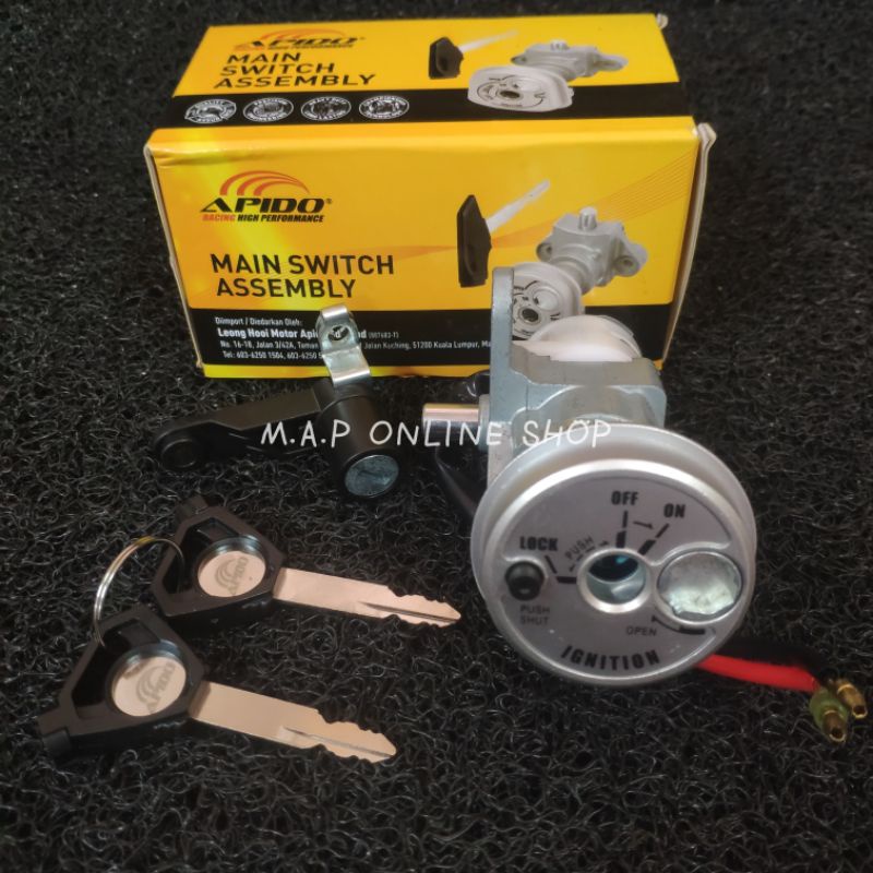 Yamaha LC135 ES New V2 V3 V4 V5 V6 V7 Main Switch Set Standard Kunci ...