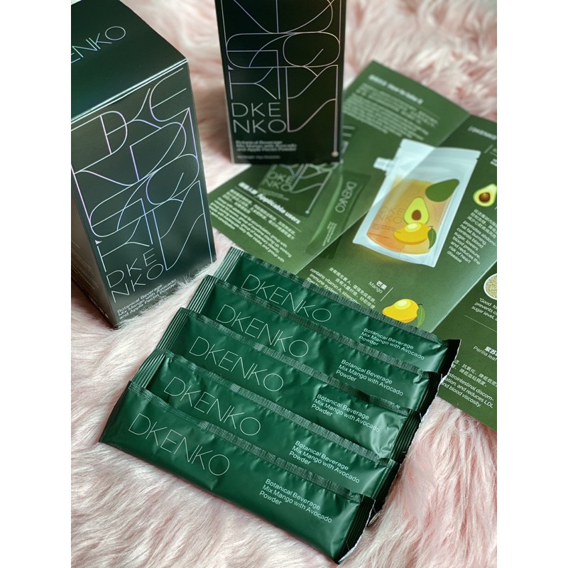 DkenKo Mix Mango with Avocado and apple Pectin Powder (15g x15 Sachets ...