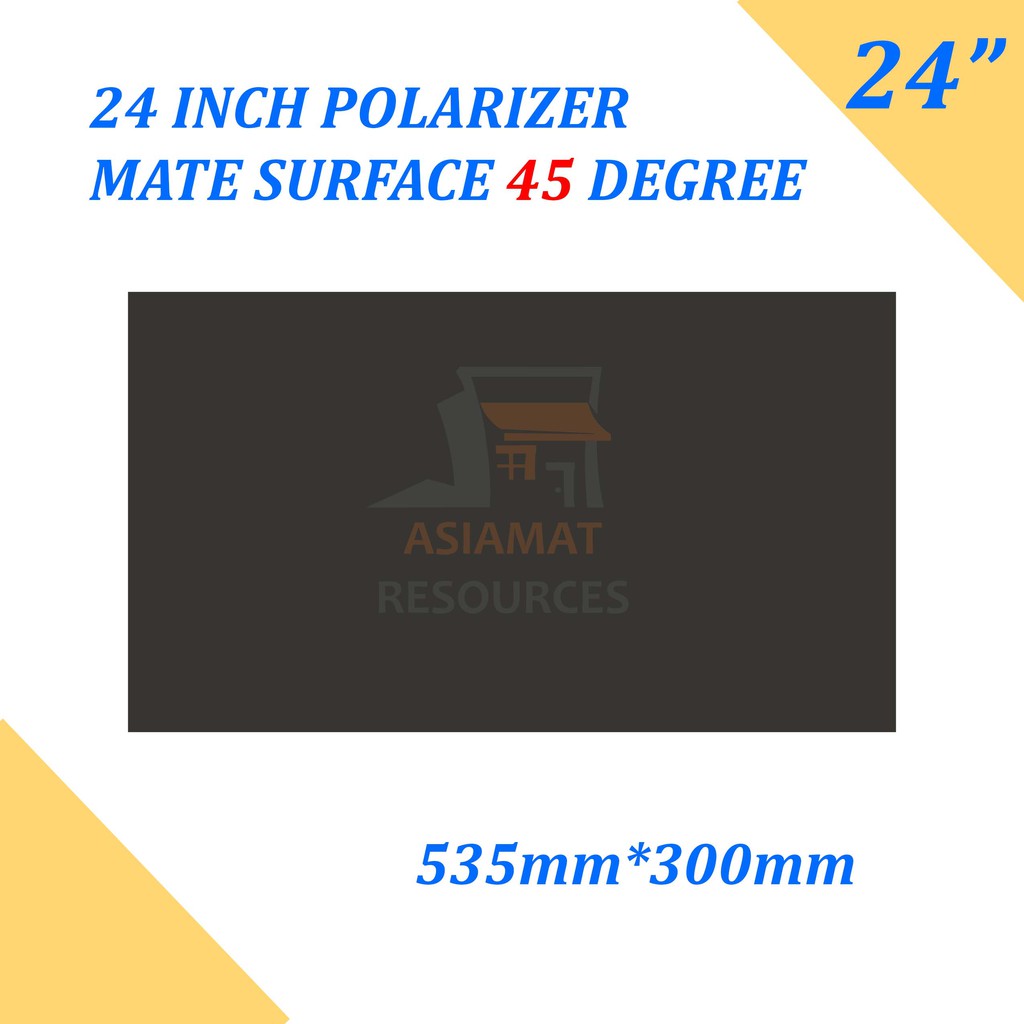 Polarizer 24 inch 45/135 Degree PC Monitor Computer 16:9 | Shopee Malaysia