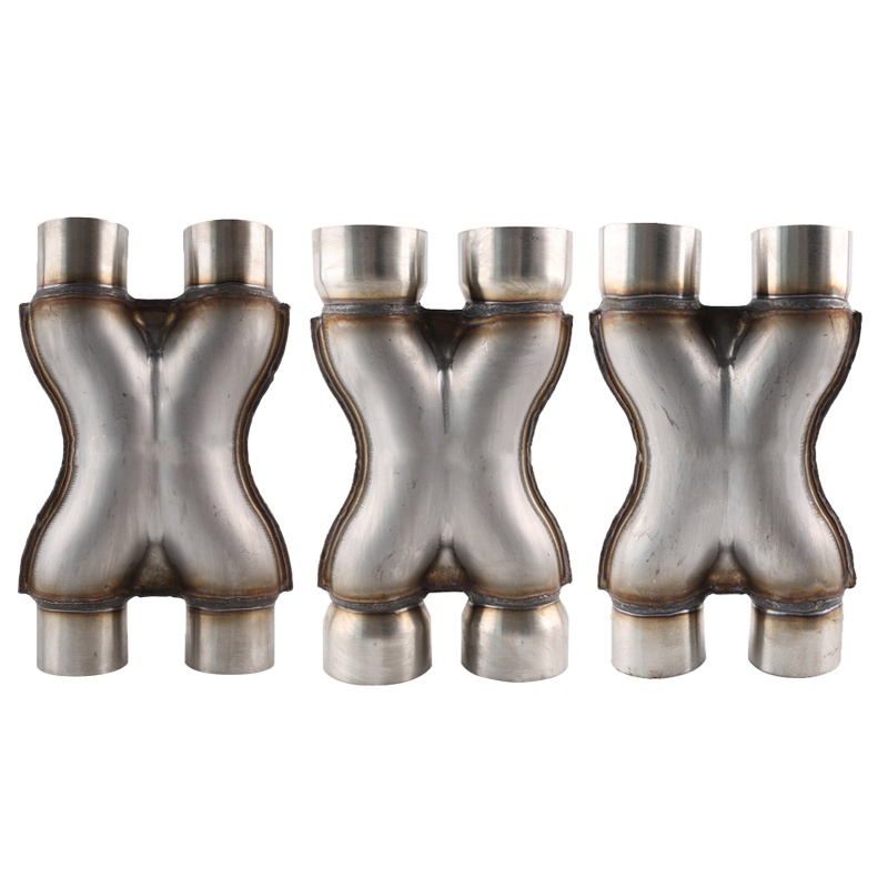 DB Killer Crossover X Pipe Exhaust Car Muffler Silencer Noise Sound ...