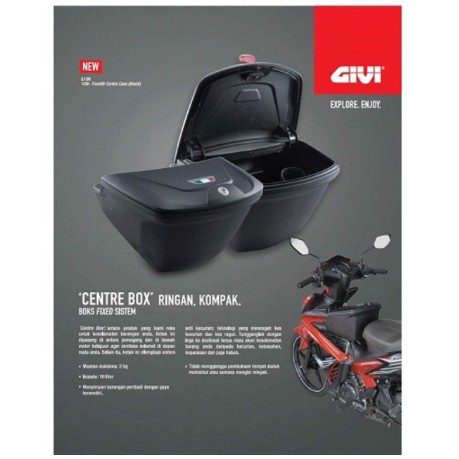 Givi Bakul Depan Y15 LC135 RS150 10Litre | Shopee Malaysia