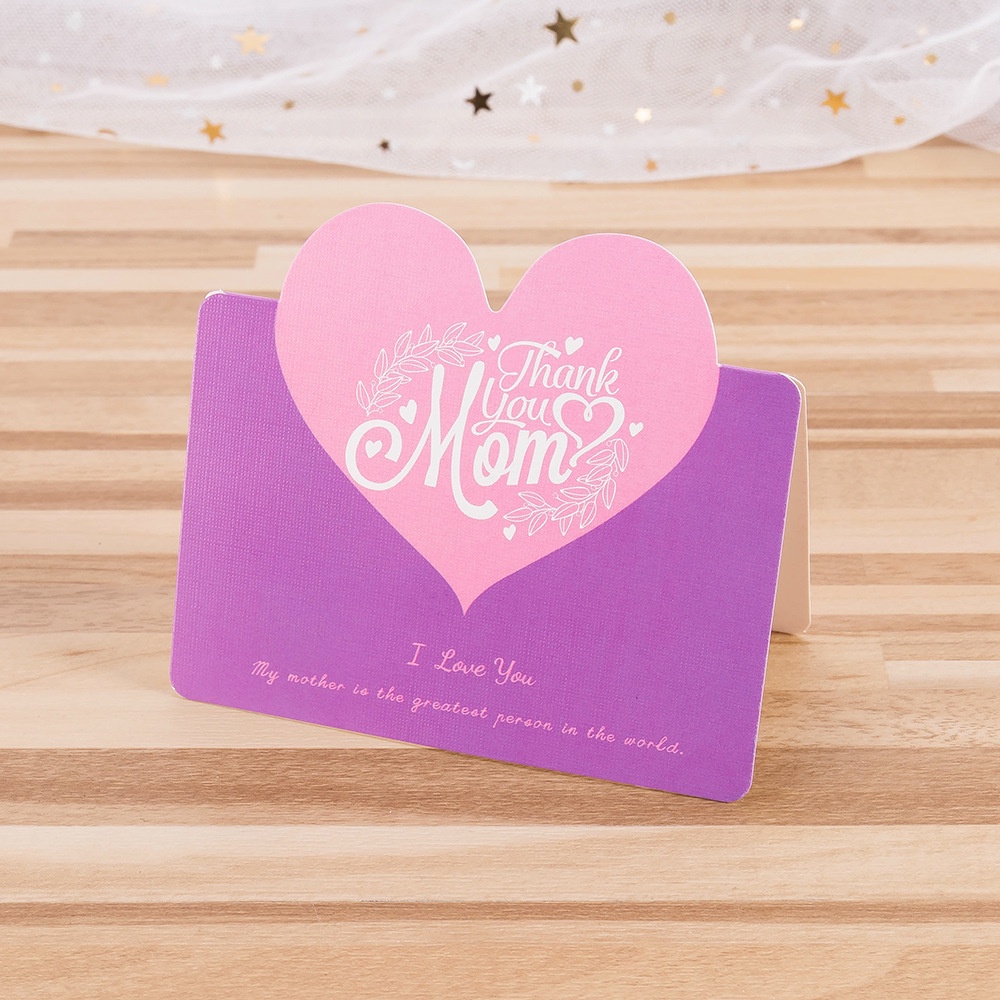 Ins Mother's Day Thank You Greeting/Wishing Card Kad Ucapan Stationery ...
