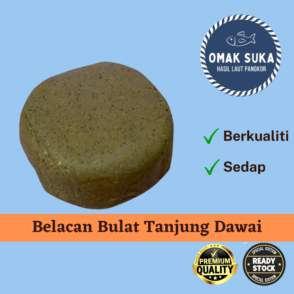 Belacan Bulat Tanjung Dawai (450g) [Viral Wangi Segar Sedap] | Shopee ...