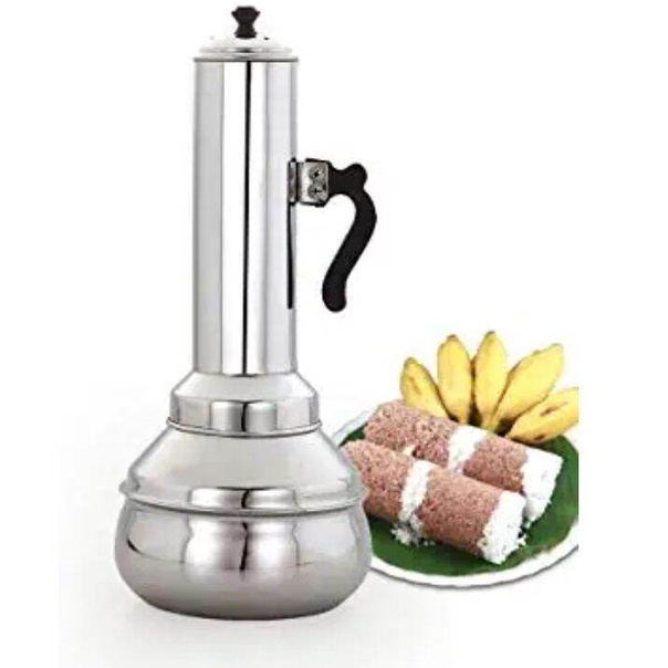 Kerala Puttu Maker Bekas Buat Puttu- Stainless Steel Medium & Large ...