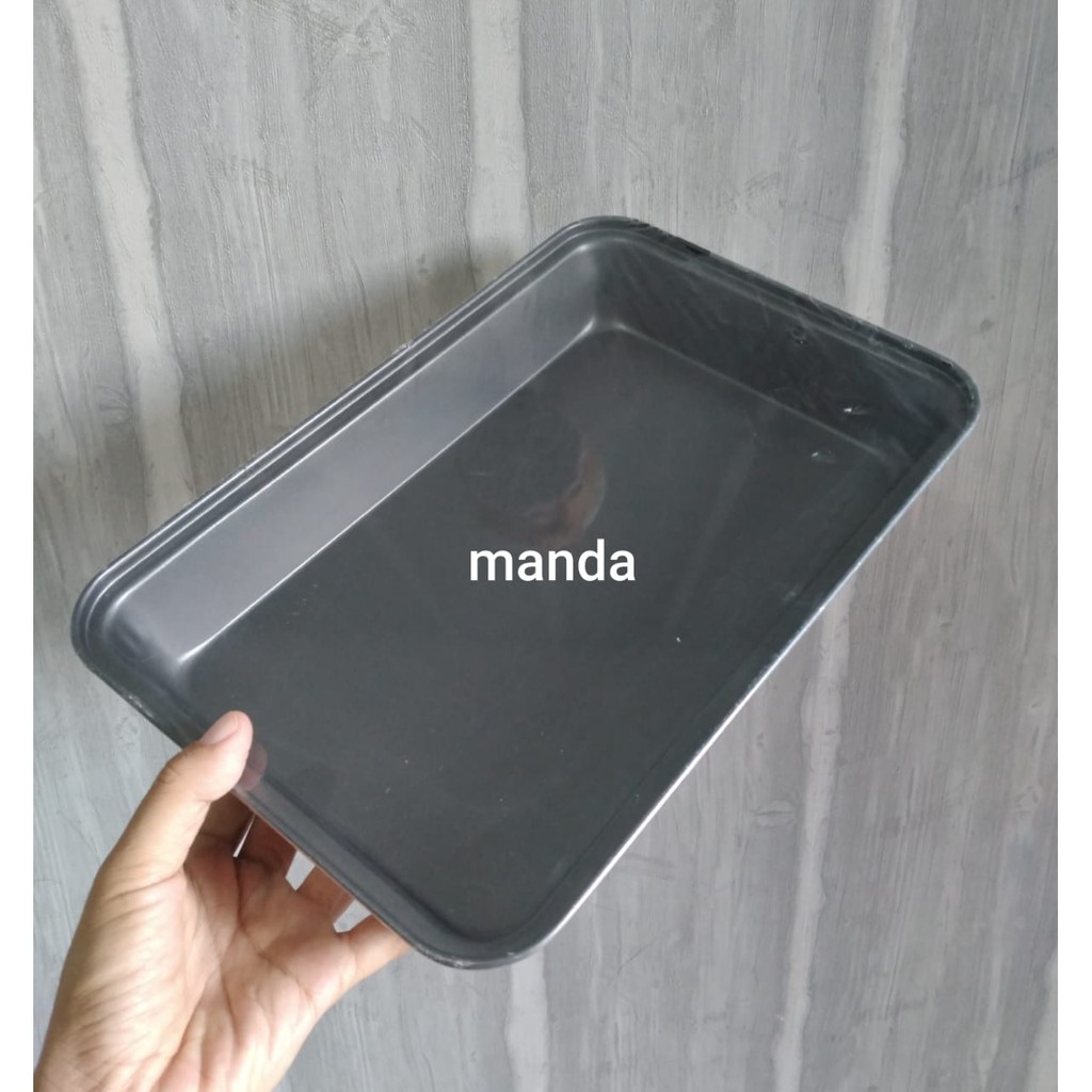 Rectangular box baking dish teflon sponge cake tart pan 30x20x5 cm ...