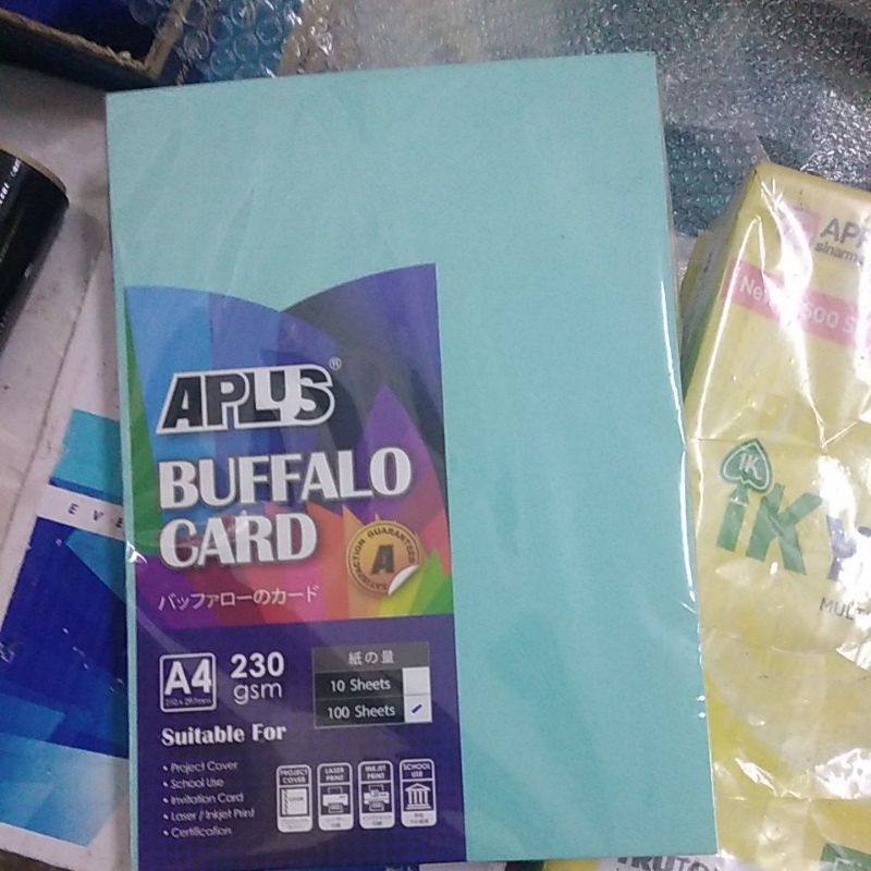 220gsm A4 Buffalo Card / Fancy Card (100s) | Shopee Malaysia