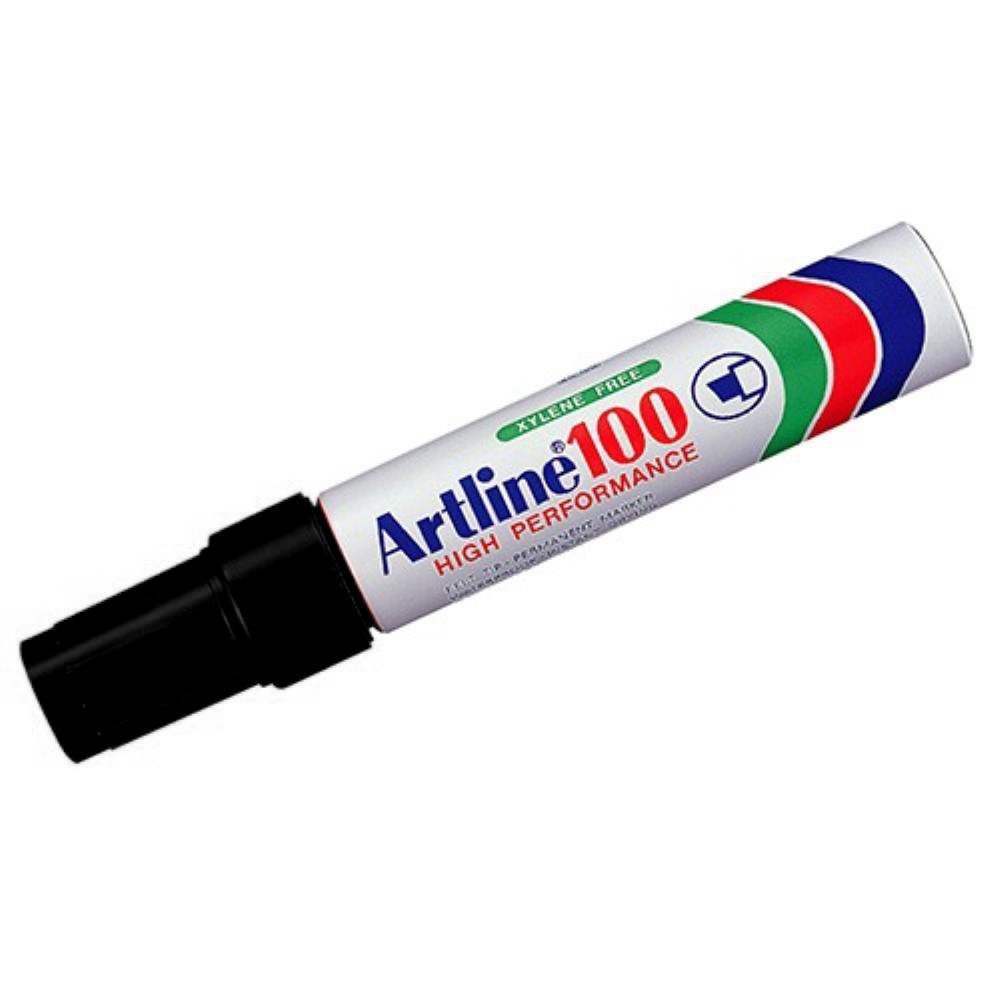 Artline 100 Giant Permanent Marker - EK-100 12mm Black | Shopee Malaysia