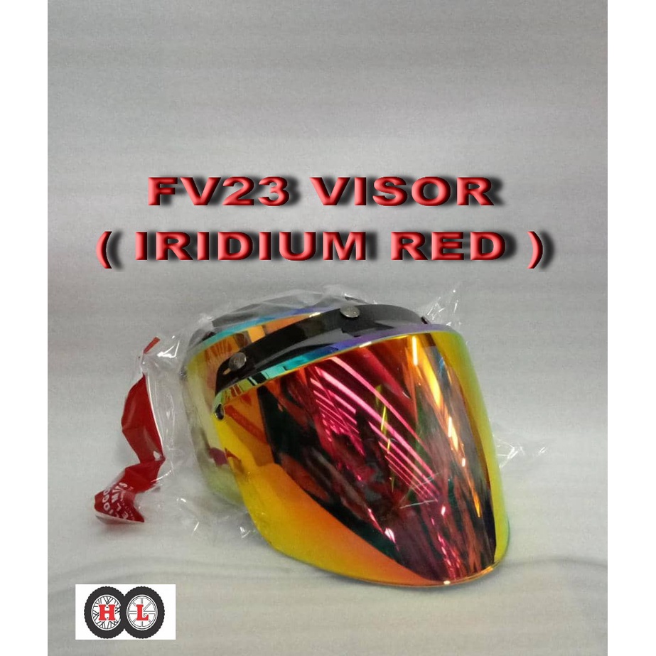 SGV STAR DOUBLE VISOR HELMET WITH TINTED SUNGLASS-TIDAK SESUAI UTK KEPALA BESAR (Topi Keledar ...