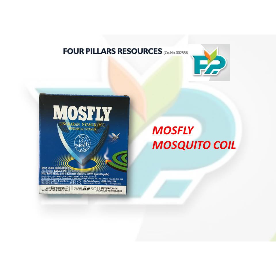 MOSFLY Mosquito Coil / MOSFLY Lingkaran Nyamuk [ 10 piece ] | Shopee ...