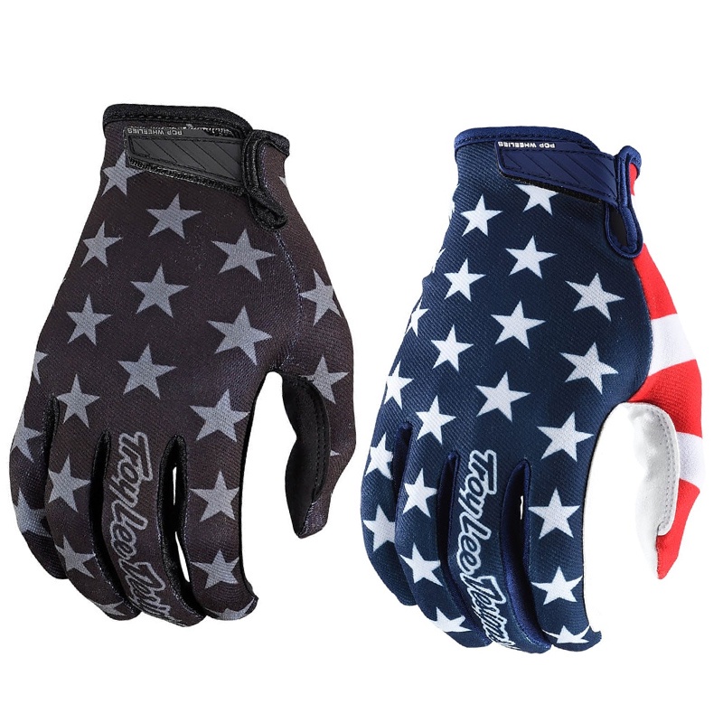 2021 TLD American Flag Long Finger Summer Motocross Gloves Racing ...